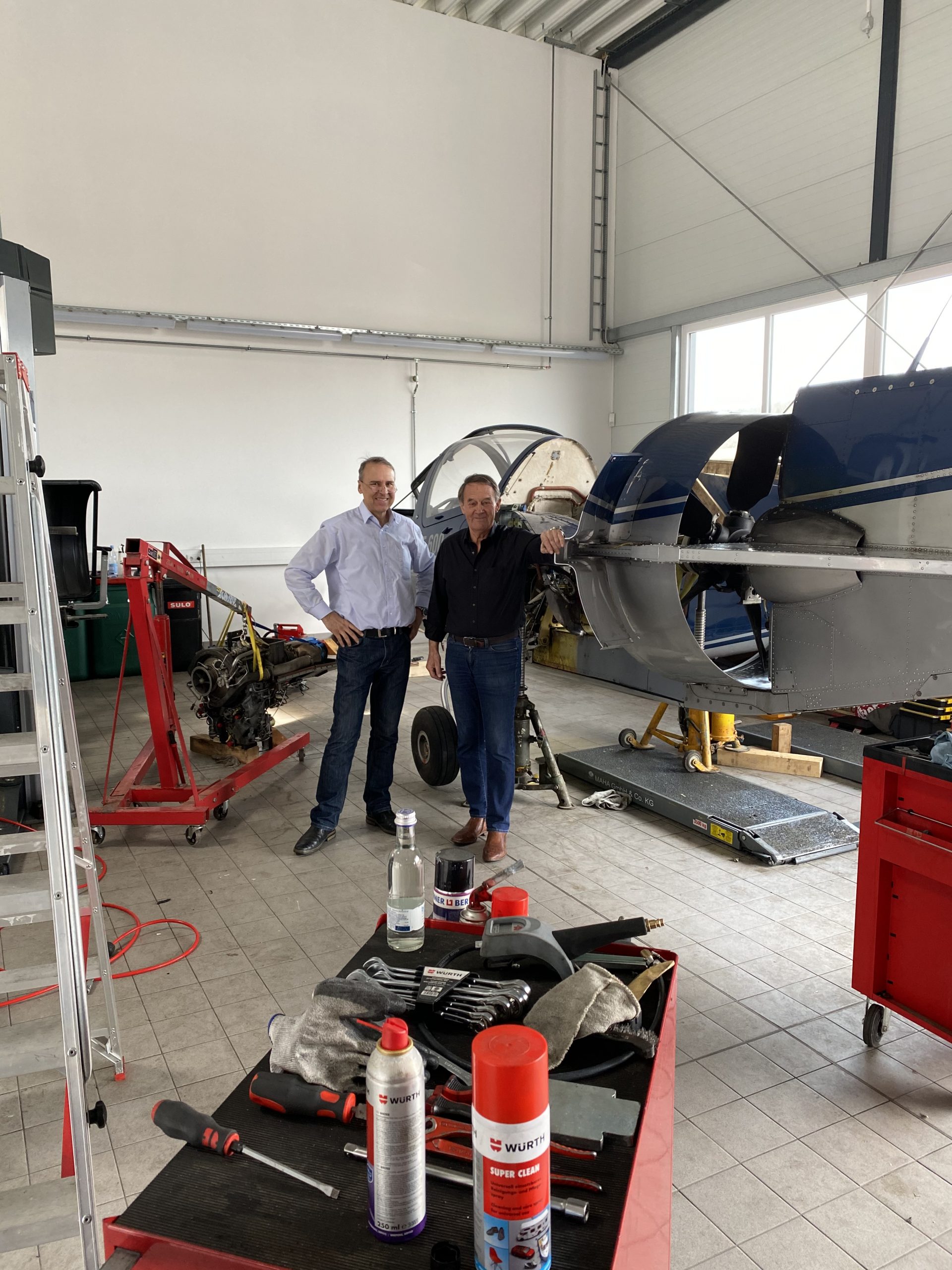 Serien Nr. 001 des Fantrainer/Fanjet 600 ist wohlbehalten aus Russland ...